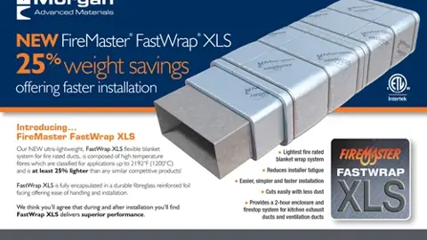FireMaster FastWrap XLS Fire Rated Duct Wrap